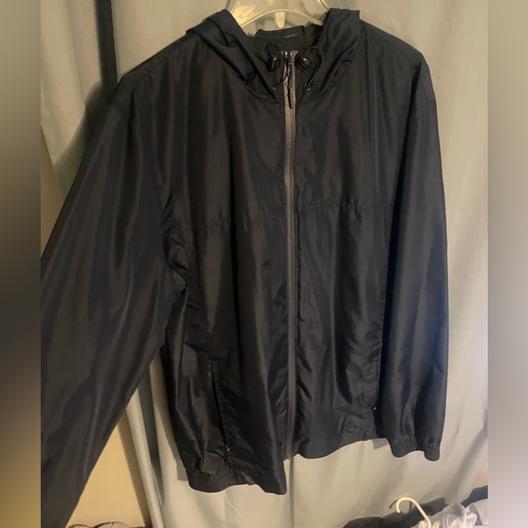 Goodfellow & Co | Jackets & Coats | Navy Rain Jacket | Poshmark